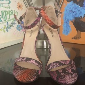 Call It Spring | Shoes | Snake Print Dress Sandal | Poshmark